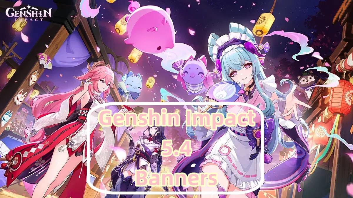 Genshin Impact 5.4 Banners Revealed! Furina & Wriothesley Rerun!