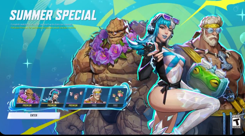 Marvel Rivals Summer Special Event: New Summer Skins!